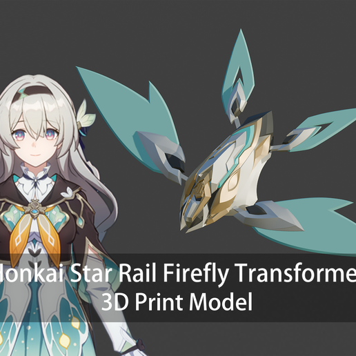 ⭐ Honkai Star Rail Firefly Stellaron Hunter Sam Transformer 3d print ...