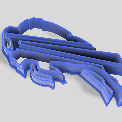 Archivo STL COOKIE CUTTER LOGO BUFFALO BILLS NFL 🍪 ・Modelo para ...