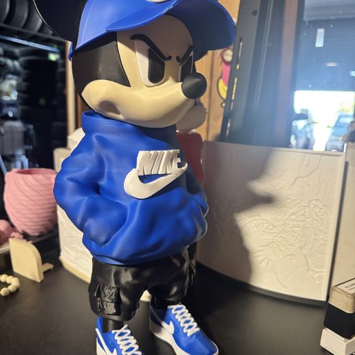 🐁 Mickey Mouse Urban Vibes Fan Art Ready To Print (MULTIPARTS/3MF)・3D ...