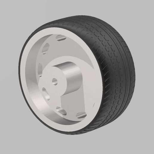 🛞 STL WHEEL IRON WHEEL 2・ STL File for 3D printing・Cults
