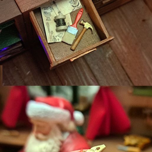 🎅 Complete Santa’s Workshop Collection – 30+ Miniatures, Tools & Santa ...