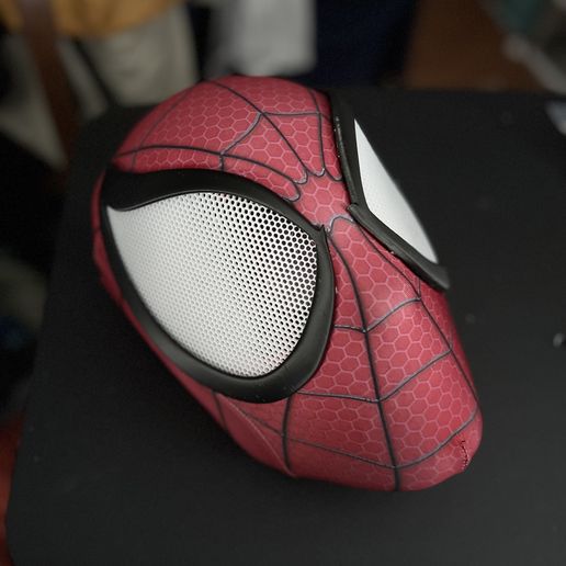 🐚 Ben Riley Inspired Spider-man Face Shell・3D Print・Cults