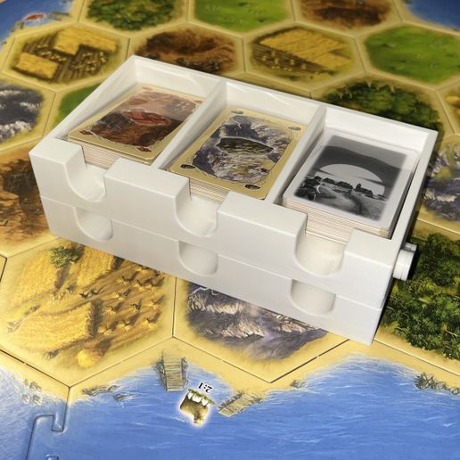 STL file Catan card holder 🎲 ・3D printable design to download・Cults