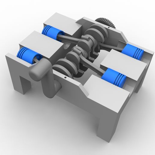 boxer engine animation