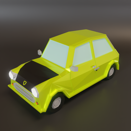 Free STL file Mr. Bean's Mini 🚗 ・Template to download and 3D print・Cults