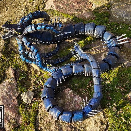 👹 Articulated Gargantuan Leviathan - Subnautica・ 3D File for 3D ...