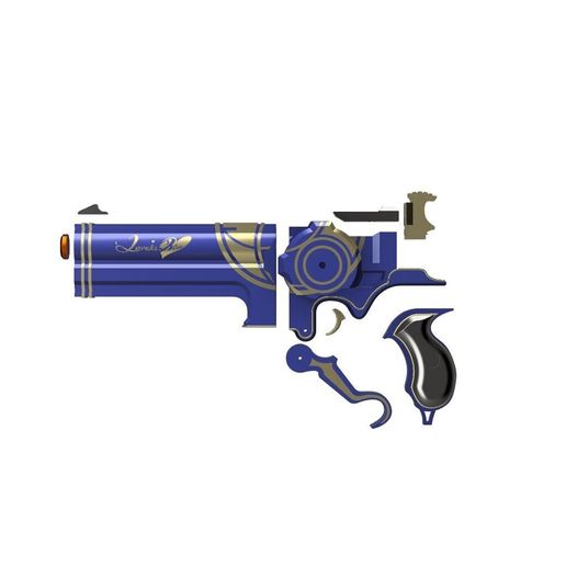 ️‍🔥 Cosplay Bayonetta 2 Love is blue・Archivo 3D para Impresión 3D・Cults