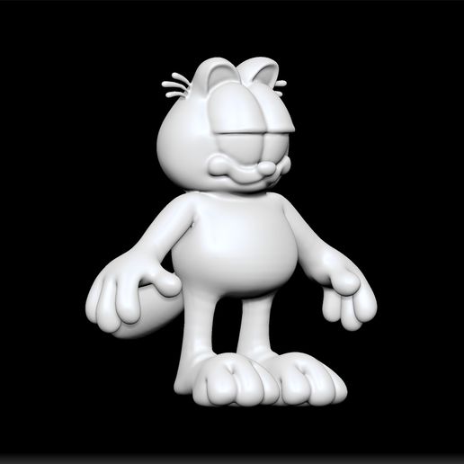 🐠 garfield・Archivo STL para Impresión 3D・Cults