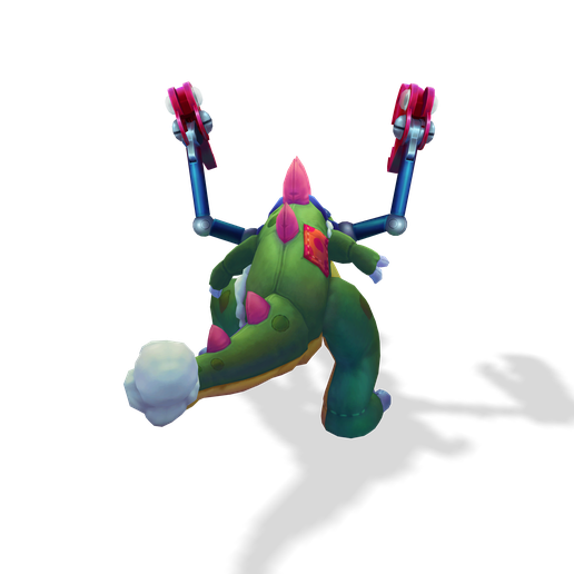 STL file Toy Terror Cho'Gath League of Legends 3D print model 🧸 ・3D ...