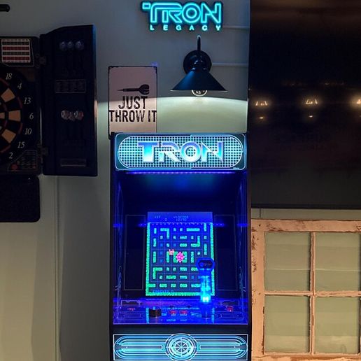 📽️ 3D MULTICOLOR LOGO/SIGN - TRON, TRON: Legacy & TRON: ARES・3D Print ...