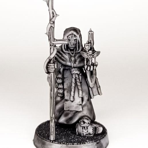 ⛪️ Undead Slayer Priest・Free 3D File for 3D printing・Cults