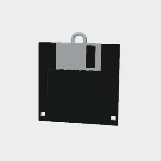 Free STL file Llavero Floppy Disk (Disquete) 💾 (STEP)・3D print object ...