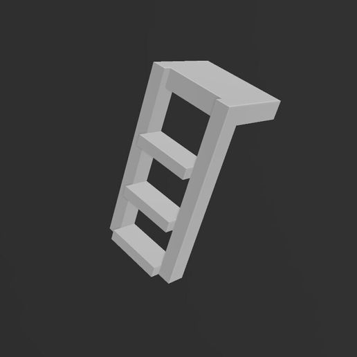 🪜 Kleinbahn ÖBB 1280 ladder・Free STL File for 3D printing・Cults