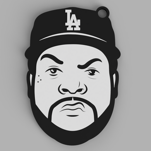 🧊 Ice Cube keychain・ STL file for 3D printing・Cults