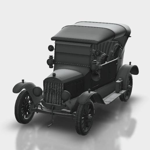 🚙 Ford Model T 1924・ STL File for 3D printing・Cults