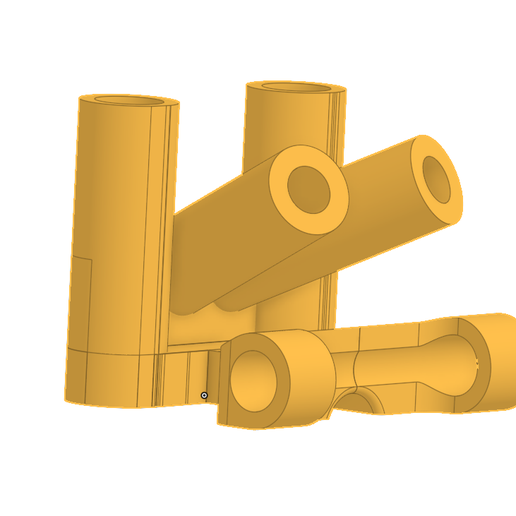 📶 Tbs source one v5 dji o4 pro antenna and Elrs mount・Free STEP File ...