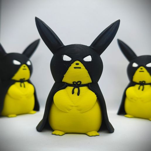 🐉 Batman X Pikachu・ 3D File for 3D printing・Cults