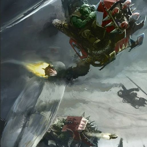 3D file ork flying machine 🫡 ・3D printable model to download・Cults