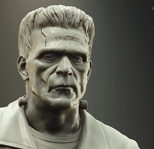 3D file Frankenstein's Monster 👹 ・Template to download and 3D print・Cults