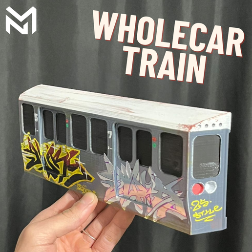 🚆 Half Train for Graffiti ! WHOLECAR ! Half Train for Graffiti and Wall ...