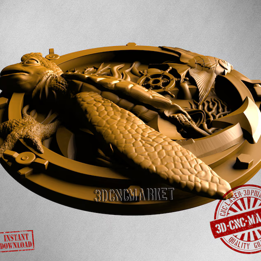 🖨️ Sea Life stl, Sea Life 3d figure, stl, 3d printer STL files, 3d ...