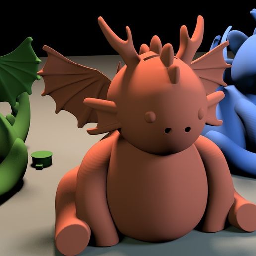 STL file Dragon Gael Coin Bank 🐉 ・3D printing idea to download・Cults