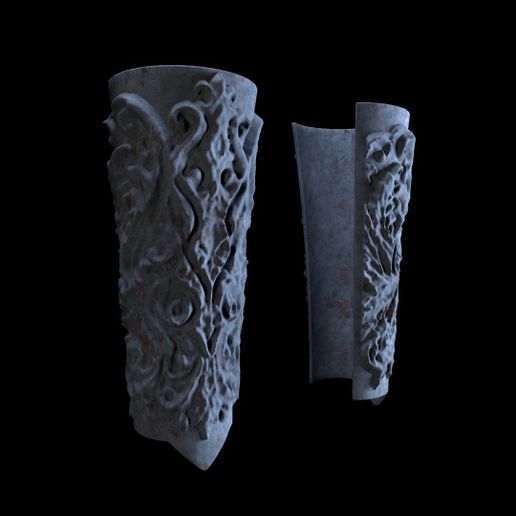🫡 Bracers 2・ STL File for 3D printing・Cults
