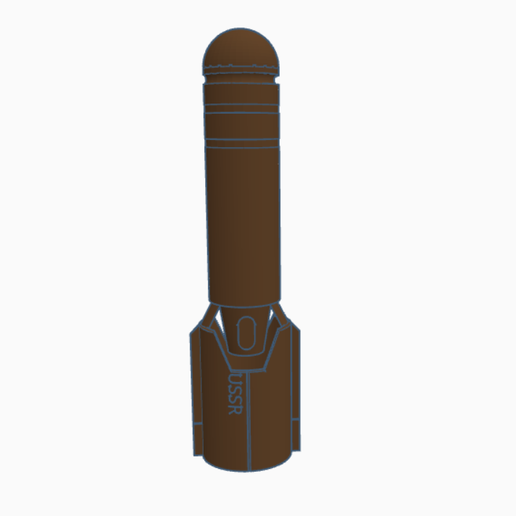 STL file USSR PTAB-2.5 Aerial Cluster Bomb (WWII) 💣 ・Model to download ...
