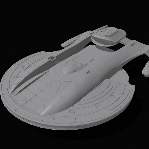 ⭐ Genesis Class - Star Trek federation star ship・ STL File for 3D ...