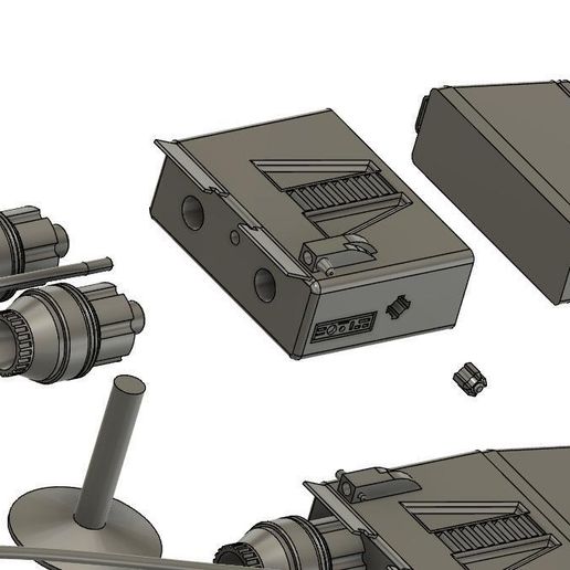 ⭐ Star wars Pod raceer aldar_beedo・ 3D File for 3D printing・Cults
