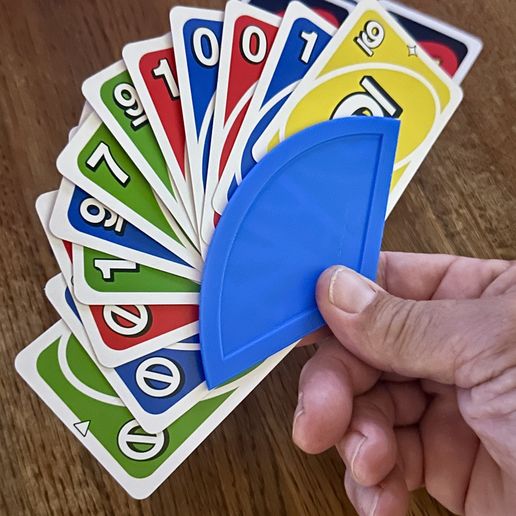🃏 Playing cards holder, UNO cards holder, no supports・Free STL File for ...