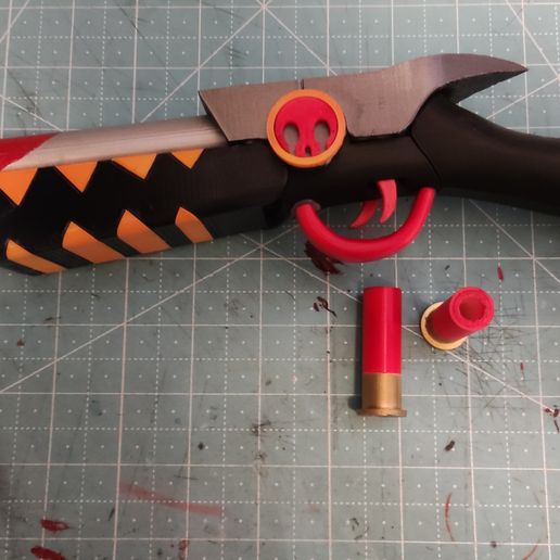 🔫 Helluva Boss Blitzo's Shotgun・Free 3MF File for 3D printing・Cults