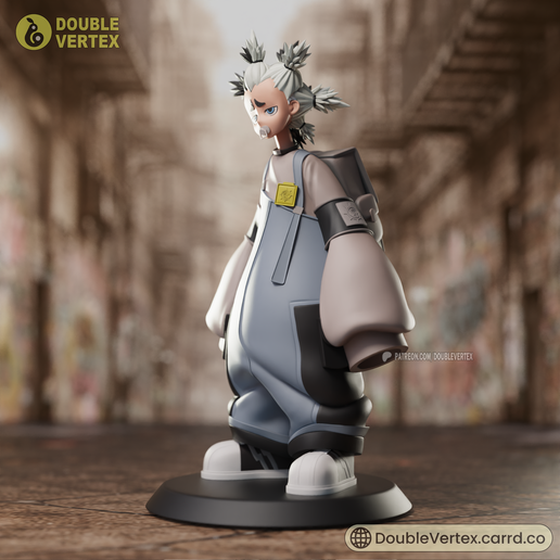 🎅 Dear Santa - Gachiakuta Anime Figure・Free STL File for 3D printing・Cults