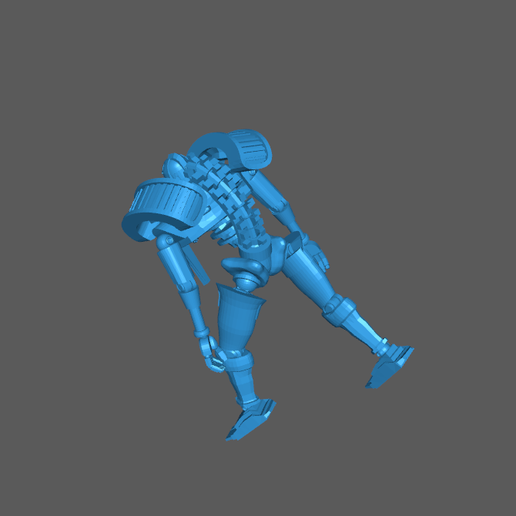 💀 Ossified Nanometal Skeleton Pariah MK1・ STL File for 3D printing・Cults