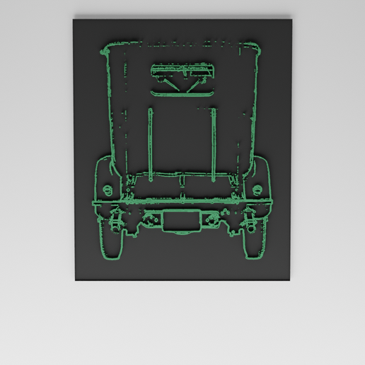 🚗 Citroen Silhouette Outline Wall Art 3D Picture Frame Pack・Archivo STL ...