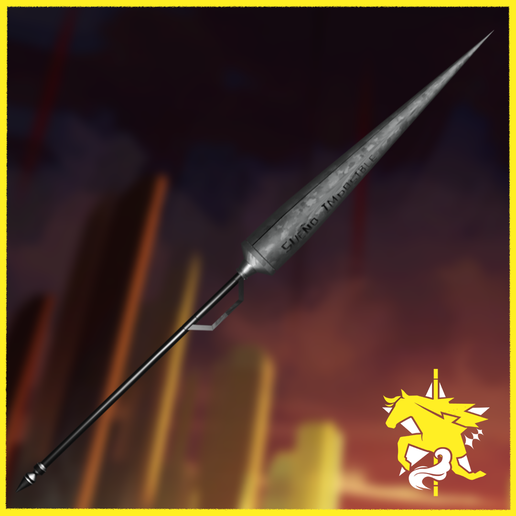 🎭 Don Quixote's Spear/Lance | Limbus Company・ 3D File for 3D printing・Cults