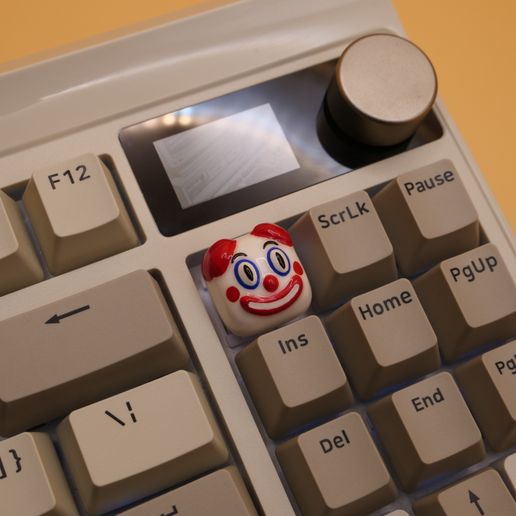 🤡 Clown custom keycap・ STL File for 3D printing・Cults