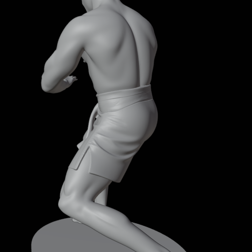 🚐 Jean-Claude Van Damme Bloodsport・ STL File for 3D printing・Cults