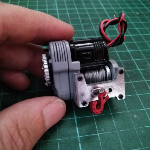 STL file MINI WINCH 8274 for wpl MN 💭 ・Model to download and 3D print・Cults