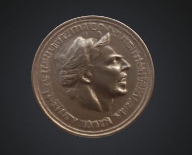 Arquivo grátis STL Médaillon Romain en Relief / Roman Relief Medallion ...
