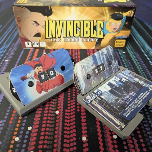 ️ Invincible The Card Game Season 1 Pack & Play Insert・Free STL File ...