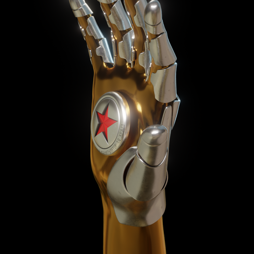 🤖 Robot hand for cosplay・ STL File for 3D printing・Cults