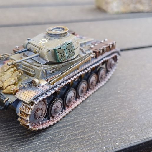 🦸 Panzer II F 1941-1942 European and DAK versions・3D-печать на 3D ...
