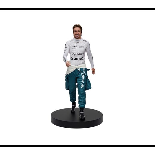 🦸 Fernando Alonso Collectible Figure・ 3D File for 3D printing・Cults