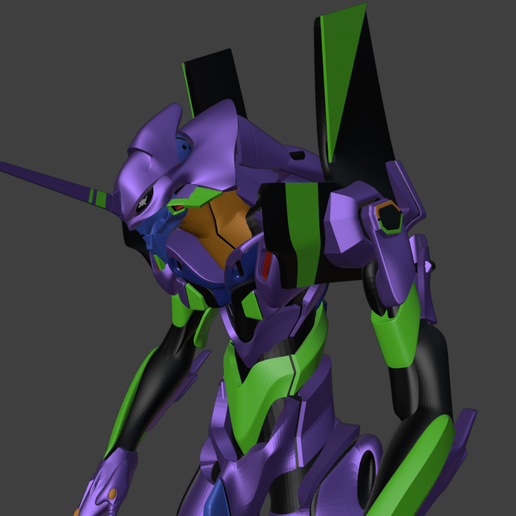 💭 EVANGELION EVA01・ STL File for 3D printing・Cults