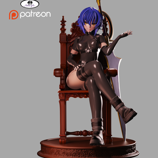 🏫 Xenovia - high school dxd・ STL File for 3D printing・Cults
