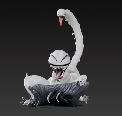 🦸‍♂️ Crazy Venom・ 3D File for 3D printing・Cults
