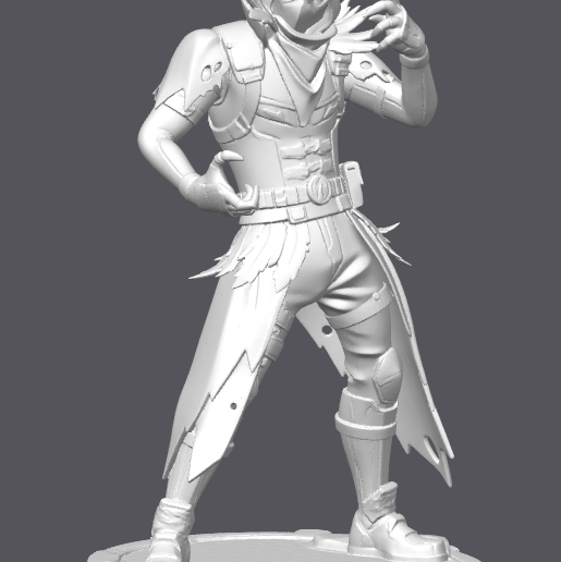 🦸 Fortnite Ravenpool figure・ 3MF File for 3D printing・Cults