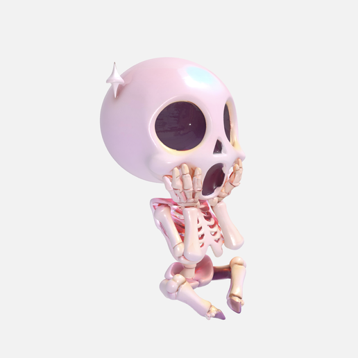 💀 Skeleton / Скелетон Скелет・ STL File for 3D printing・Cults