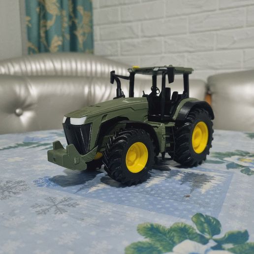 🚜 john deere 8r . full ready to print・ 3D File for 3D printing・Cults